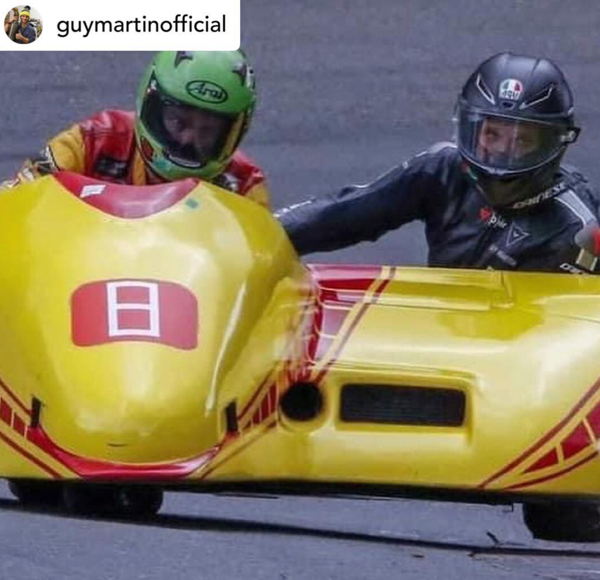 Proper Job Guy Martin Tries His Hand At Sidecar Racing Visordown